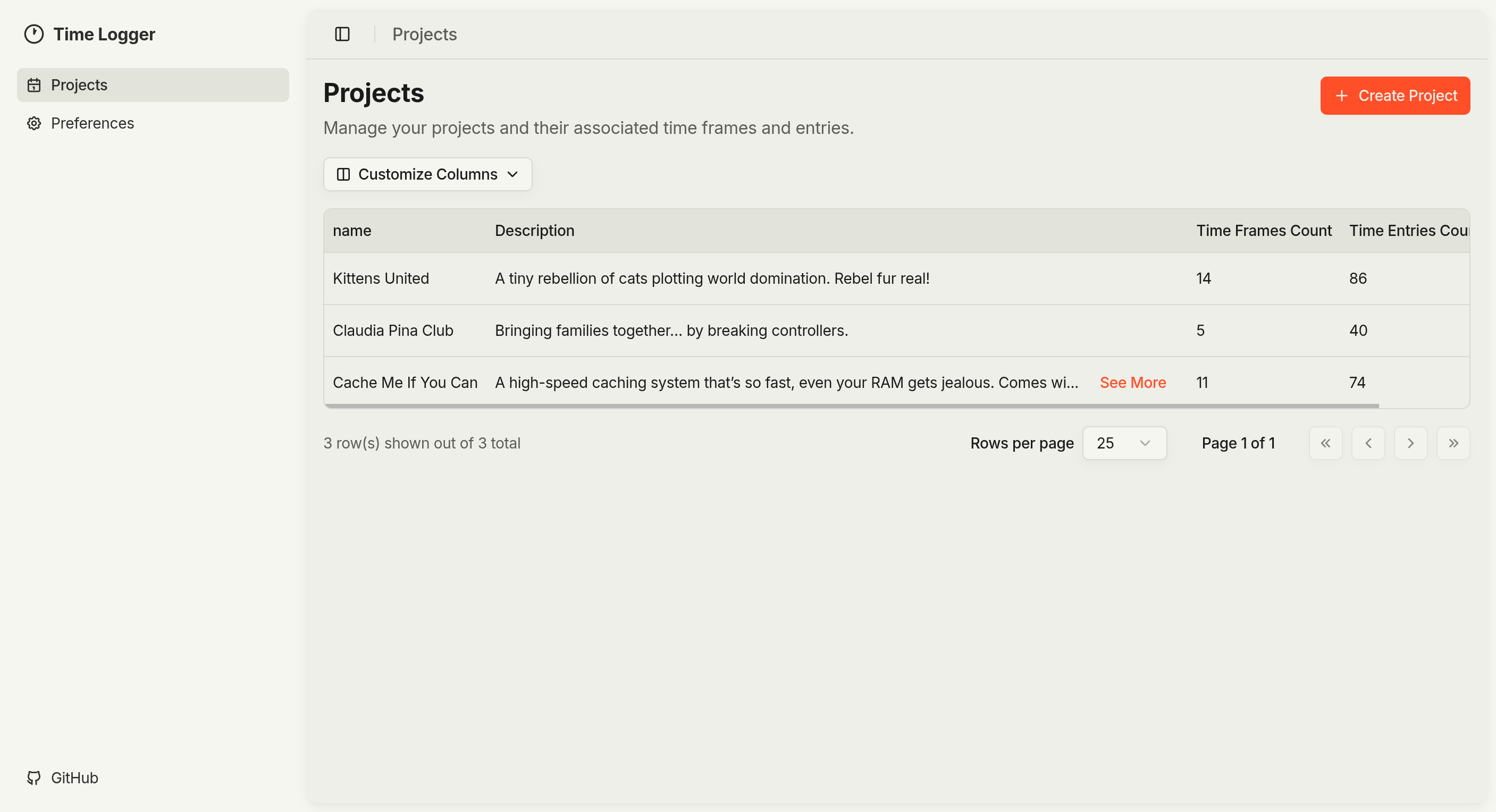 GitHub - ahmed-fawzy99/time-logger: Self-hosted app for logging your ...